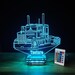 Personalized 3 D Lamp Design,present,gift,birthday,lamp Night,wedding ...
