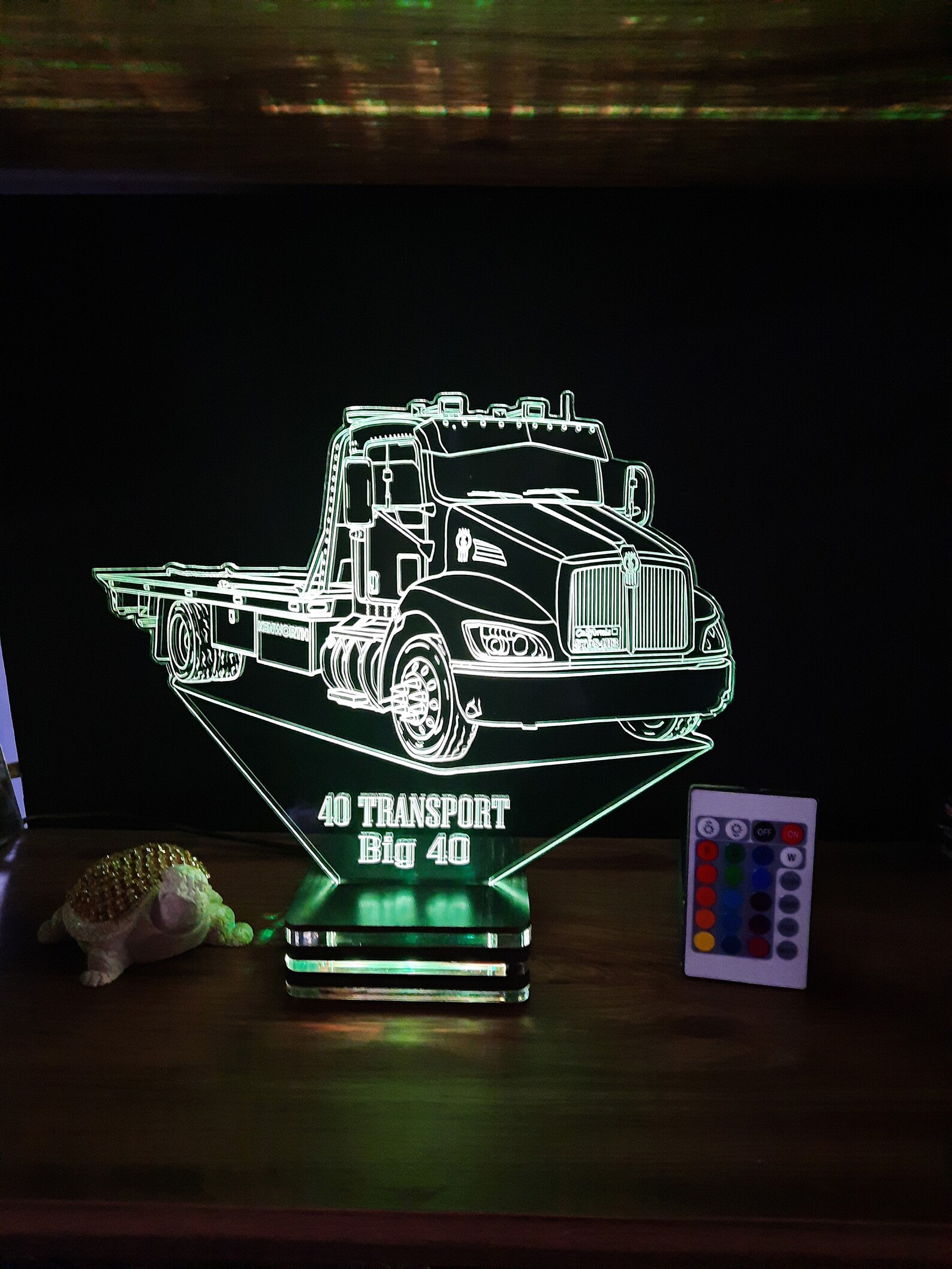 Kenworth,personalized 3 D Lamp Design,present,gift,birthday,lamp Night ...