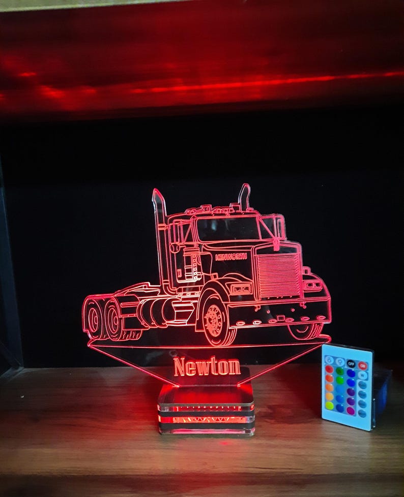 Personalized 3 D Lamp Design,present,gift,birthday,lamp Night,wedding ...