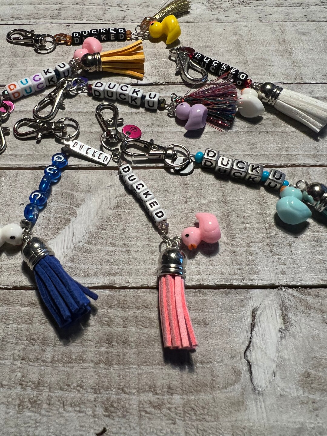 Duck Duck | Duck Keychain | Ducked | Ducks | Rubber Duck | You've Been ...