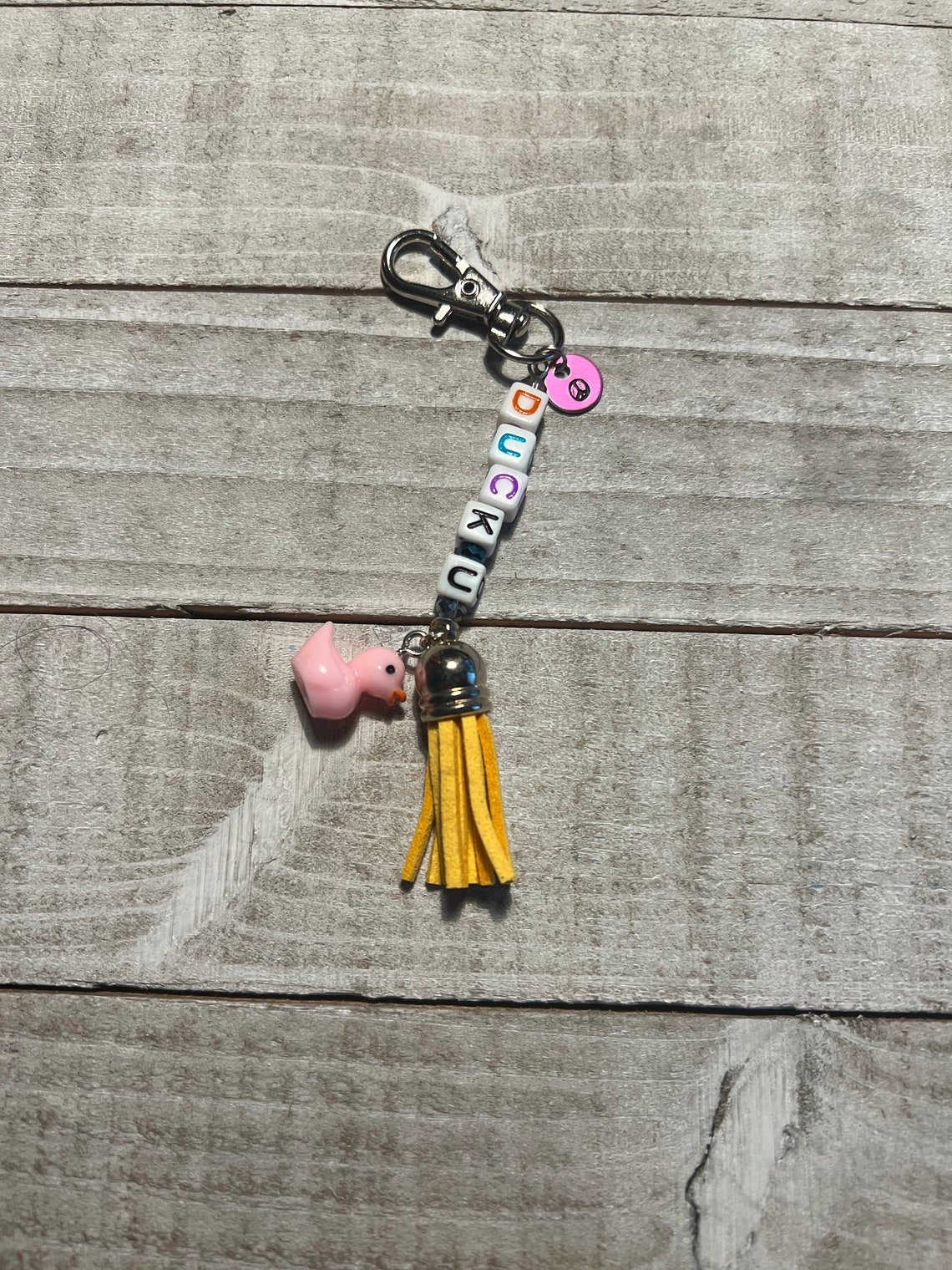 Duck Duck Duck Keychain Ducked Ducks Rubber Duck - Etsy