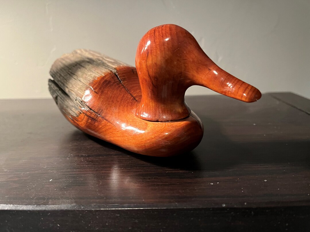 Duck Carving, Wood Carved Duck, Woodworked Duck, Duck, Ducks - Etsy