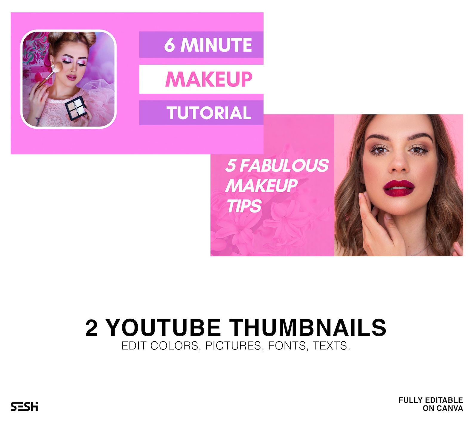 Editable Youtube Branding Kit Youtube Banner Intro Endslate - Etsy