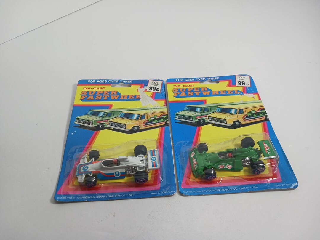 Super Fast Wheel Die-cast Race Cars Made in Hong Kong - Etsy
