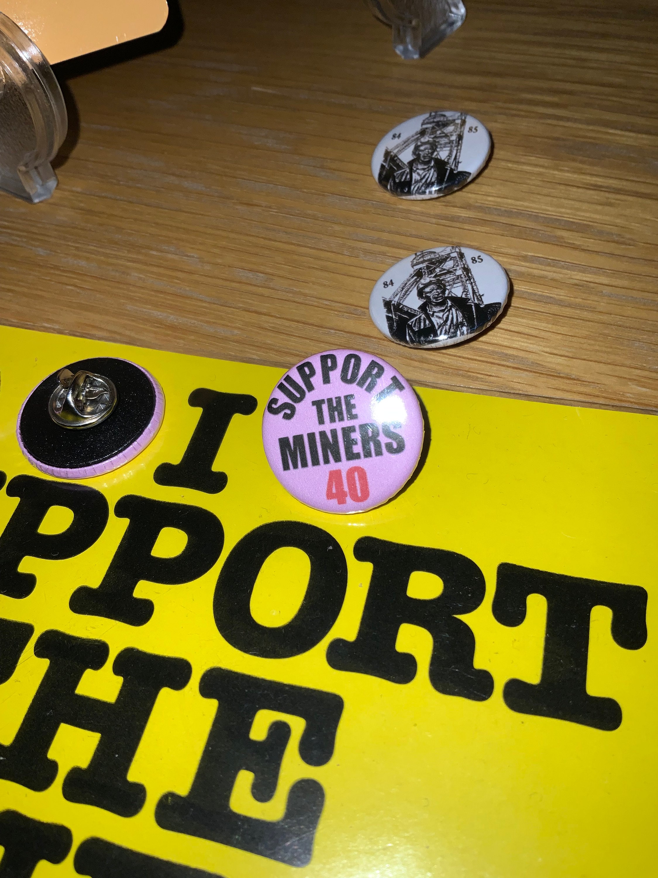 Miners Strike 40th Anniversary Badges X 3 - Etsy