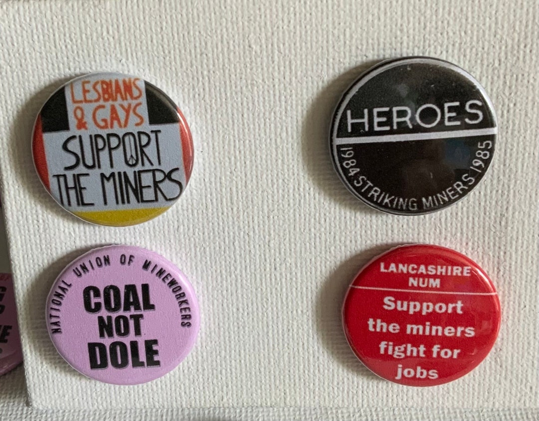 Miners Strike Badges X 4 - Etsy