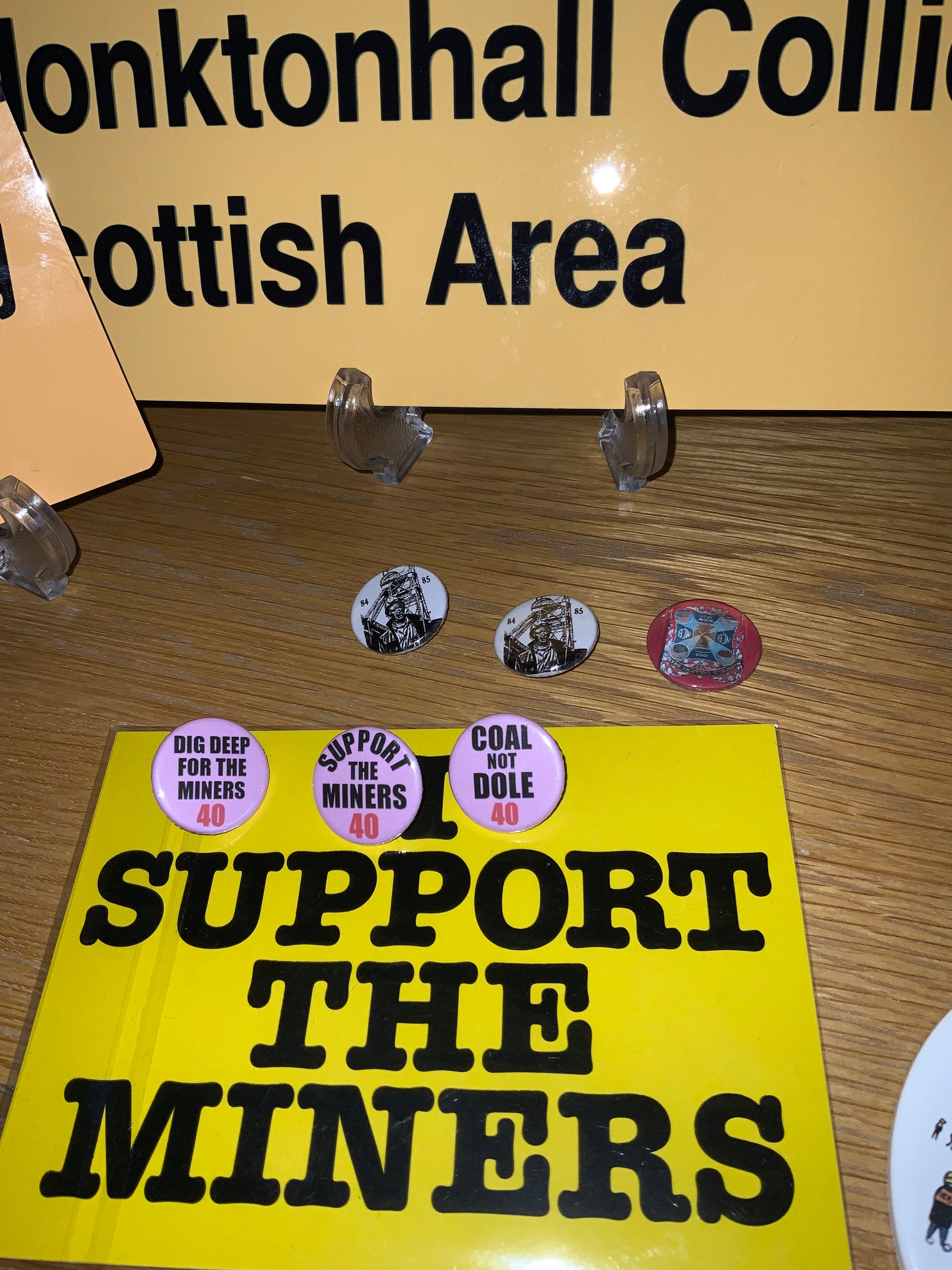 Miners Strike 40th Anniversary Badges X 3 - Etsy