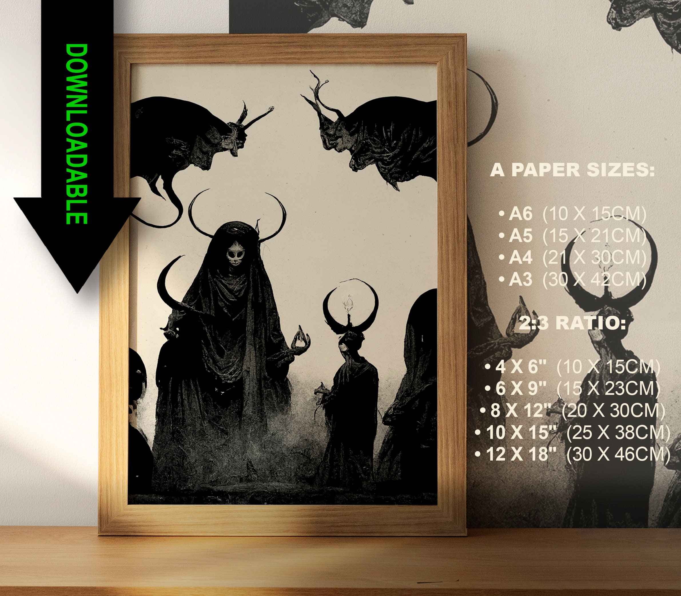 The Black Mass Download Printable High Quality Occult Instant - Etsy