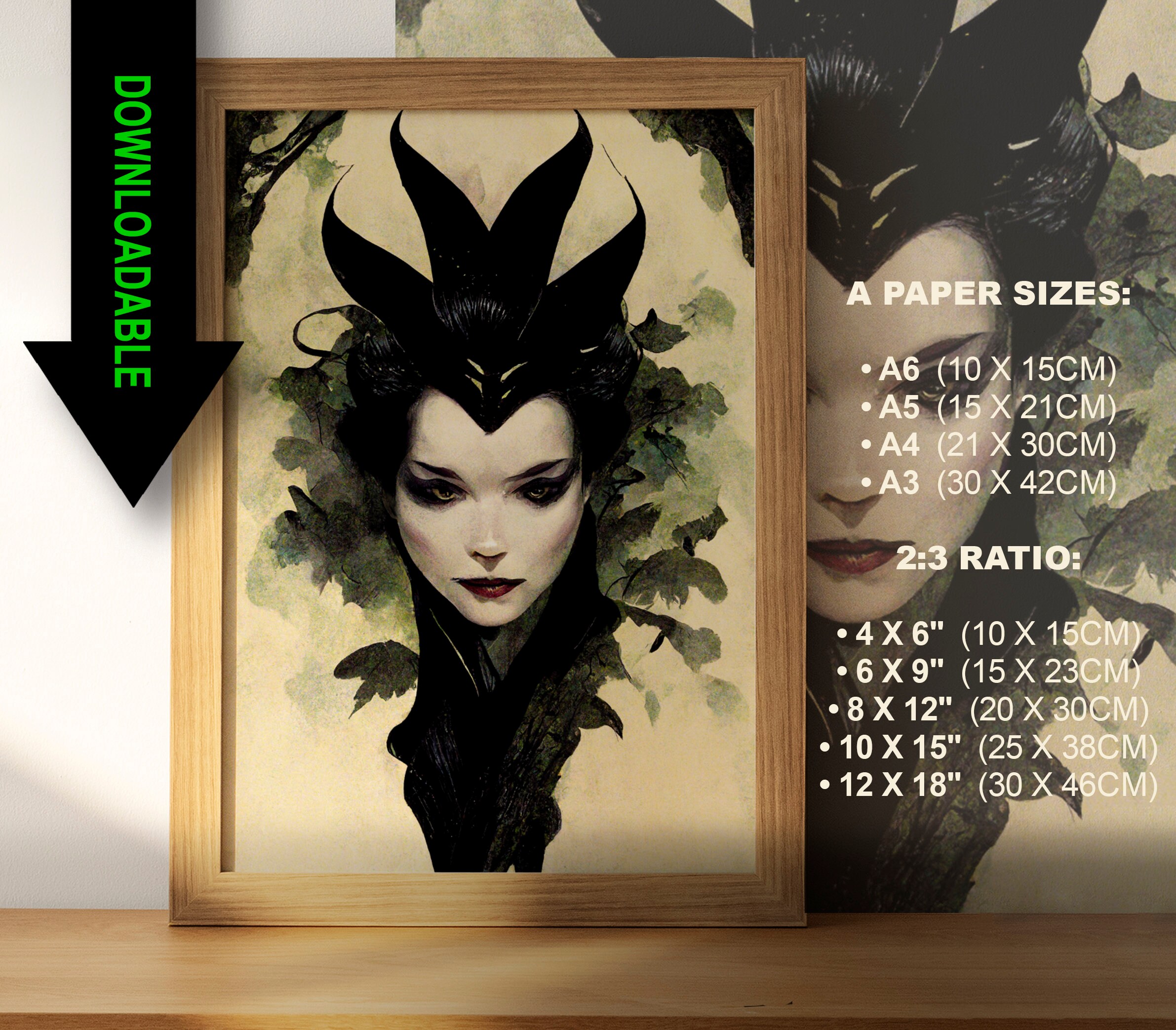 The Evil Queen Download Printable High Quality Evil Queen - Etsy