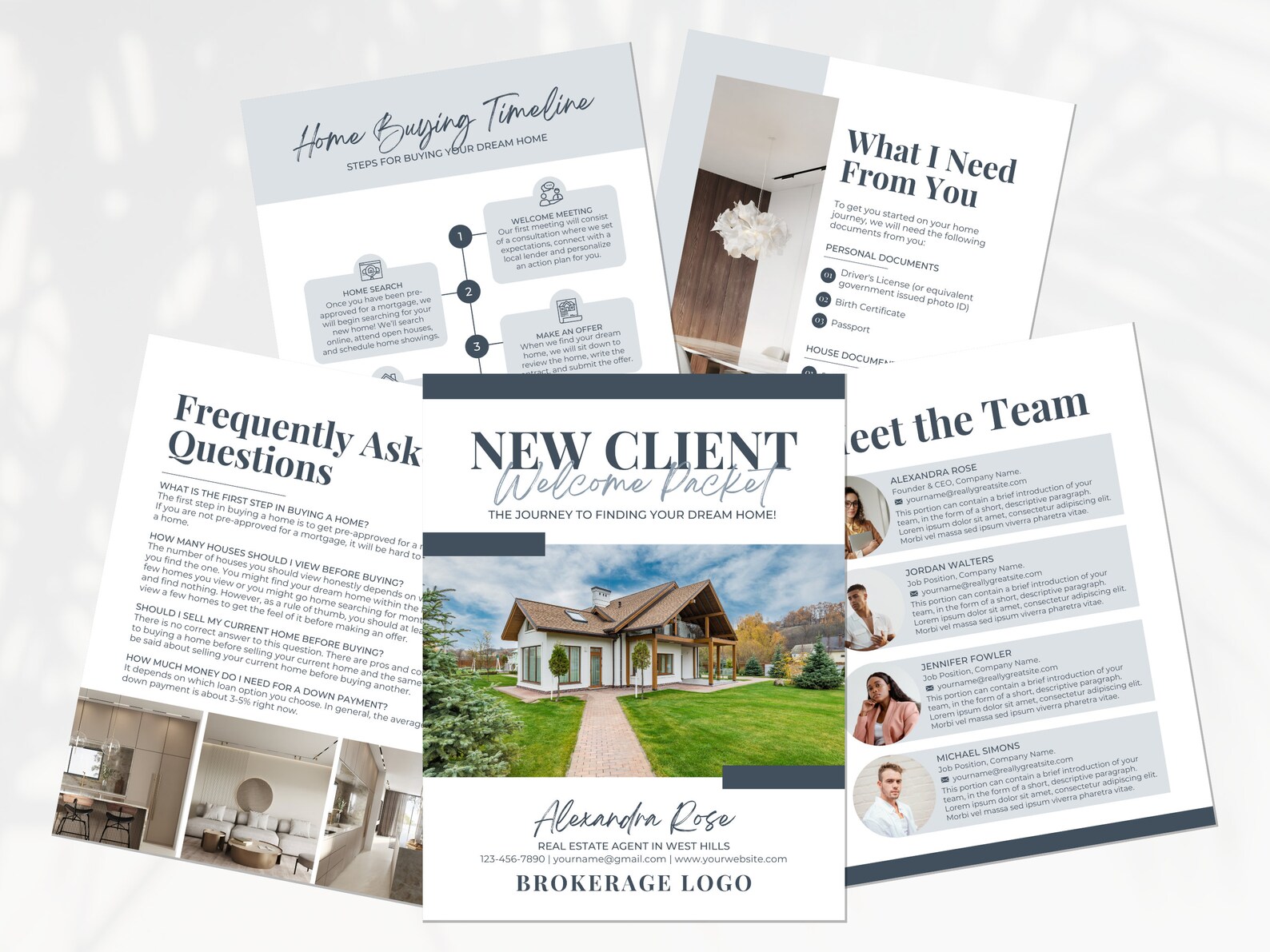 Real Estate New Client Packet Home Buyer Guide New Client - Etsy