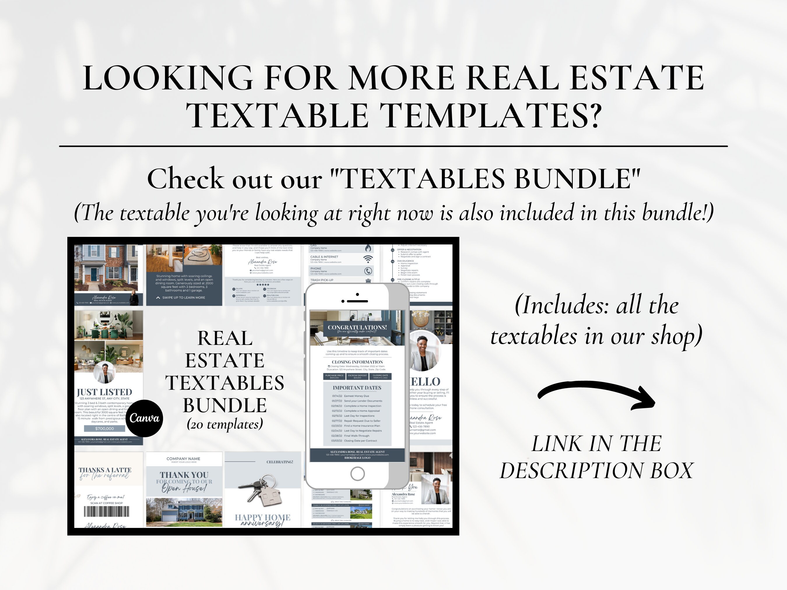Real Estate Agent Introduction Text, Realtor Bio Text Message, Textable ...