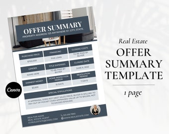 Offer Cover Sheet - Etsy