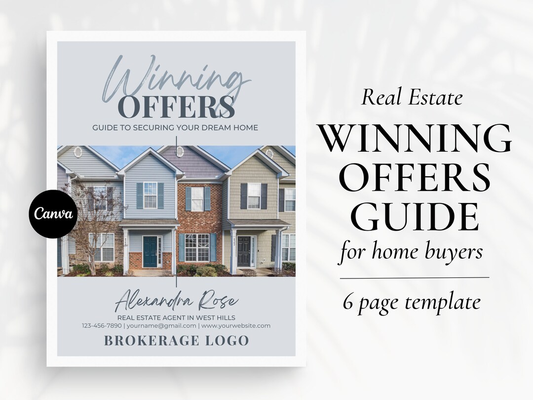 Winning Offer Guide, Offer Summary Sheet, Strong Offer Checklist, Home ...