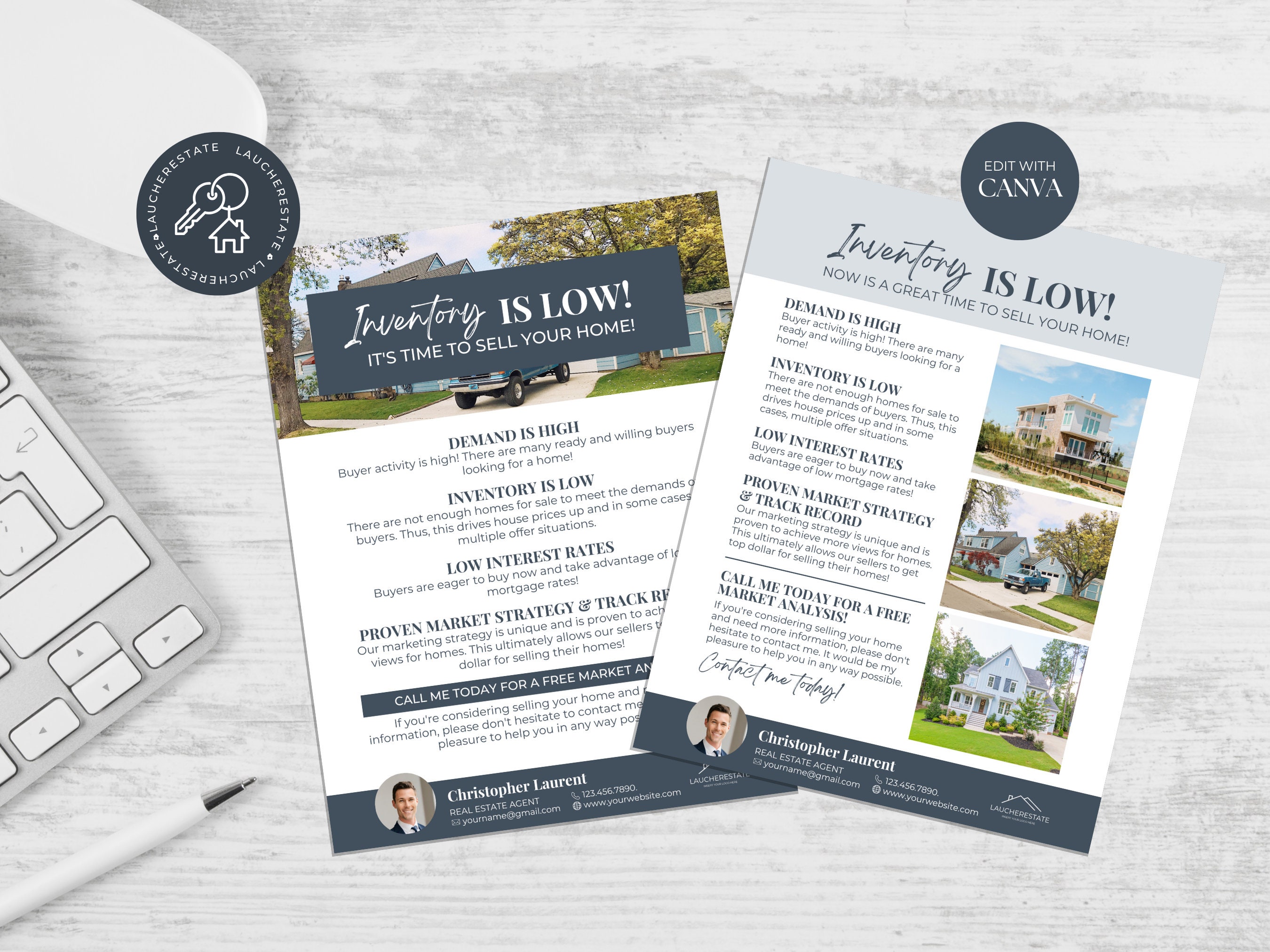 Real Estate Low Inventory Flyer, Real Estate Flyer Template, Real ...