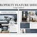 Real Estate Home Feature Sheet Template, Property Flyer, Real Estate ...