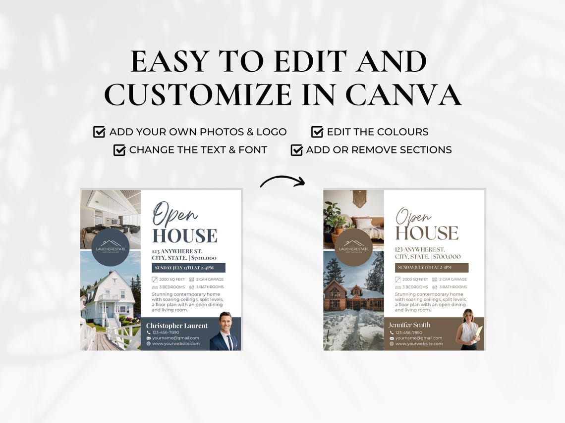 20 Open House Instagram Posts, Open House Social Media Posts, Realtor ...