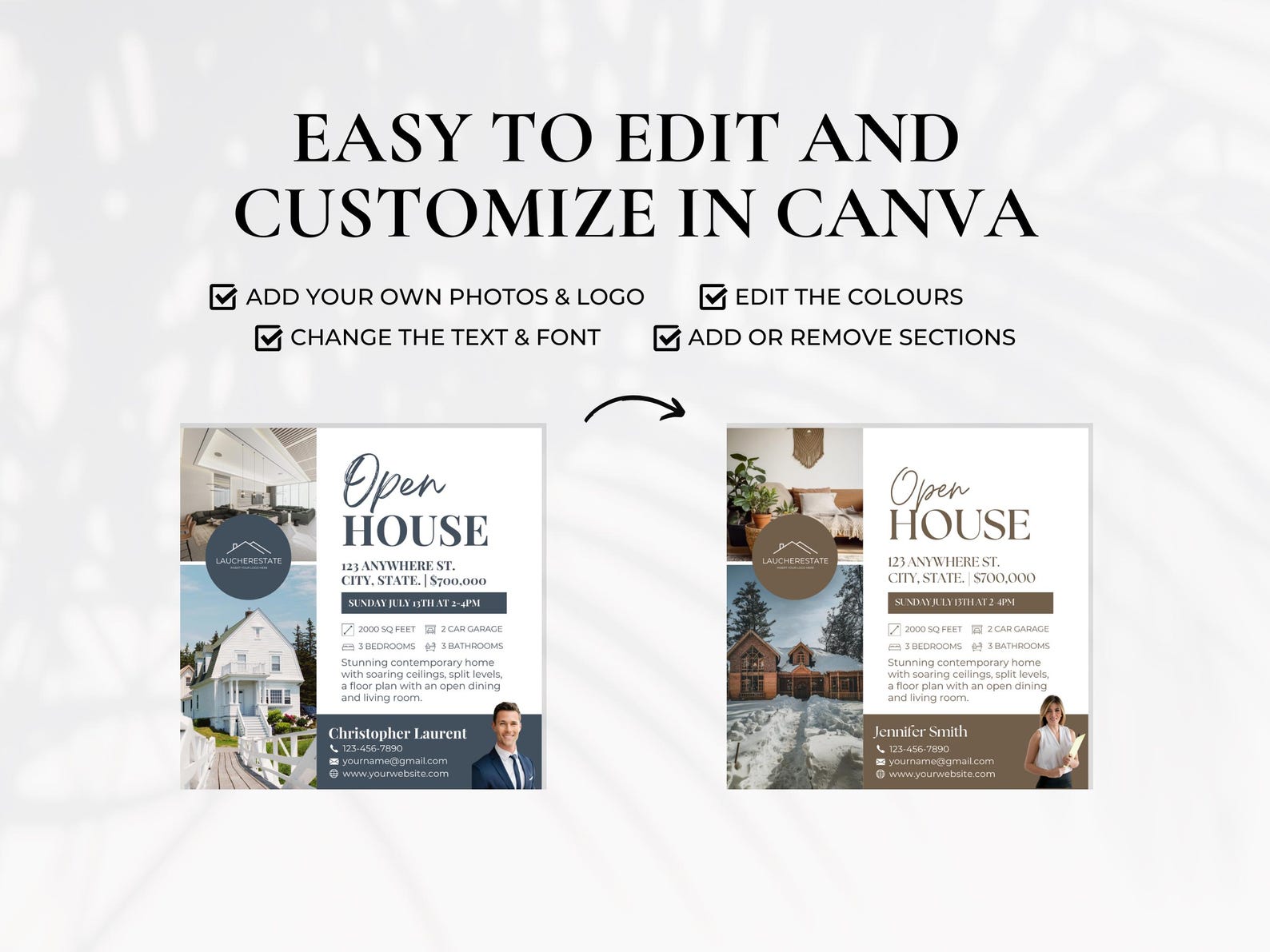 20 Open House Instagram Posts, Open House Social Media Posts, Realtor ...