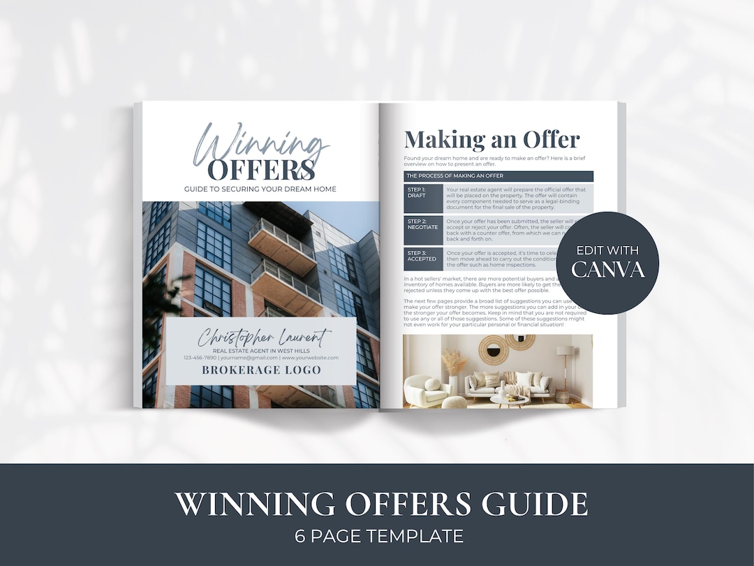 Winning Offer Guide, Offer Summary Sheet, Strong Offer Checklist, Home ...