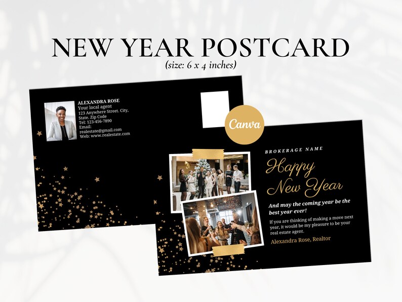 Happy New Year Real Estate Postcard 2023 Realtor Holiday - Etsy Happy New Year Real Estate Postcard 2023 Realtor Holiday - Etsy