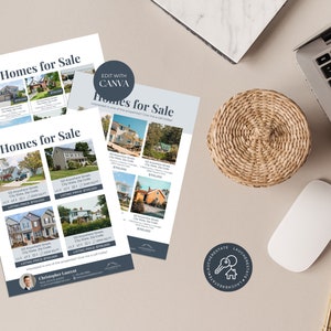 Real Estate Multiple Listing Flyer, New Listing Flyer, Realtor Flyer ...