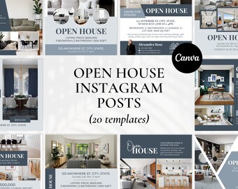 20 Open House Instagram Posts, Open House Social Media Posts, Open ...