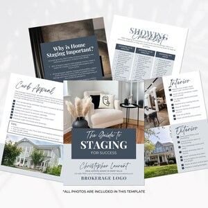Real Estate Home Staging Guide, Staging Checklist, New Home Staging ...