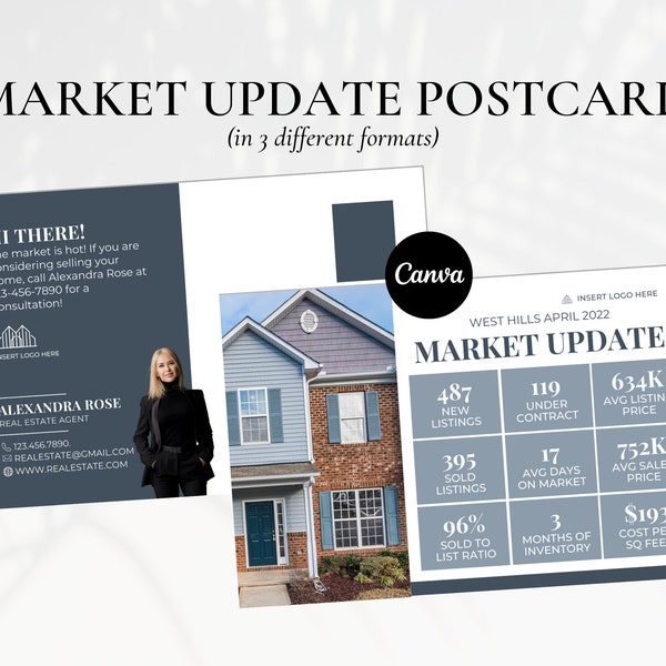 Realtor Postcards - Etsy