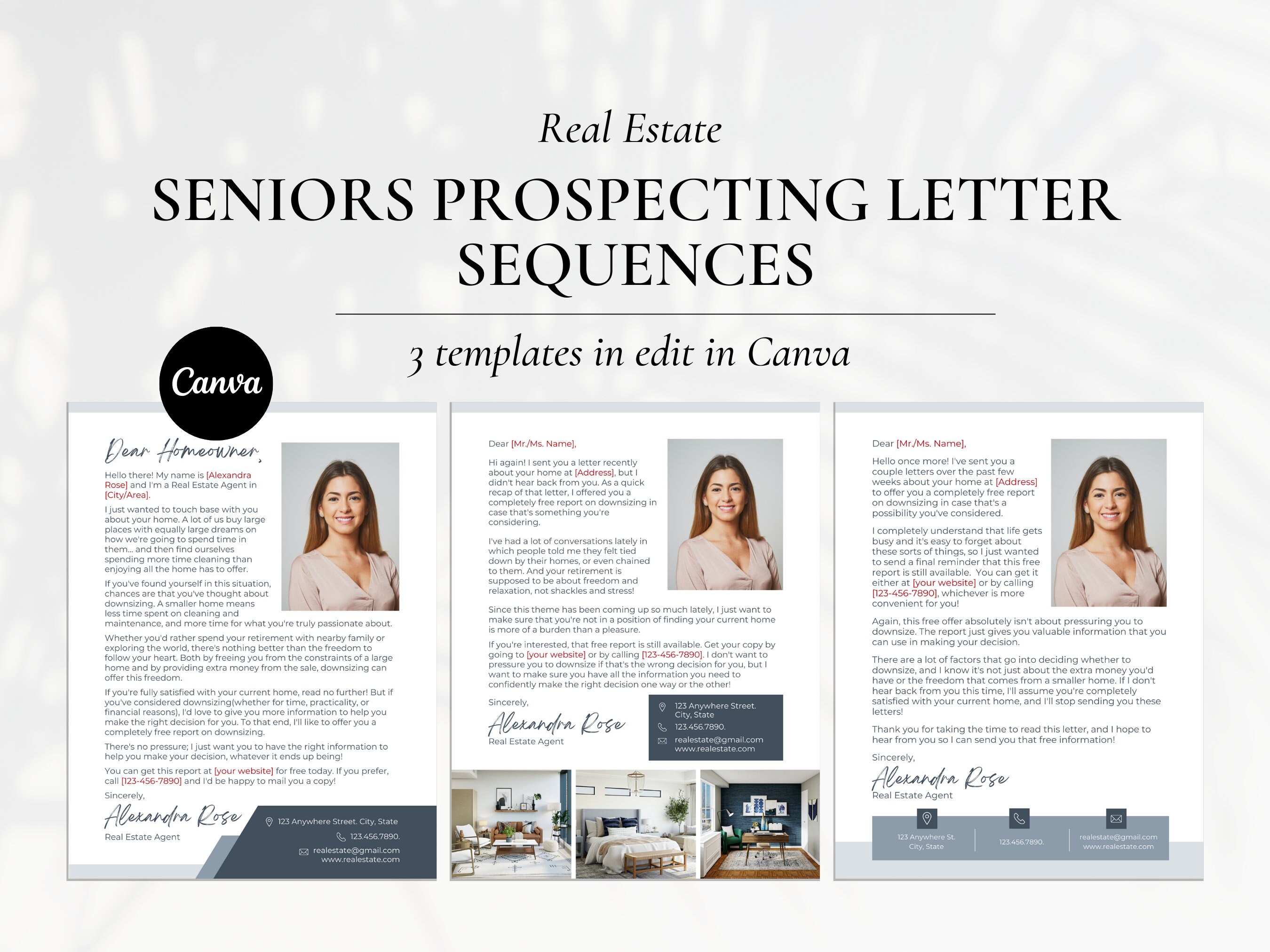 Senior Real Estate Agent Introduction Letter, Realtor Prospecting ...