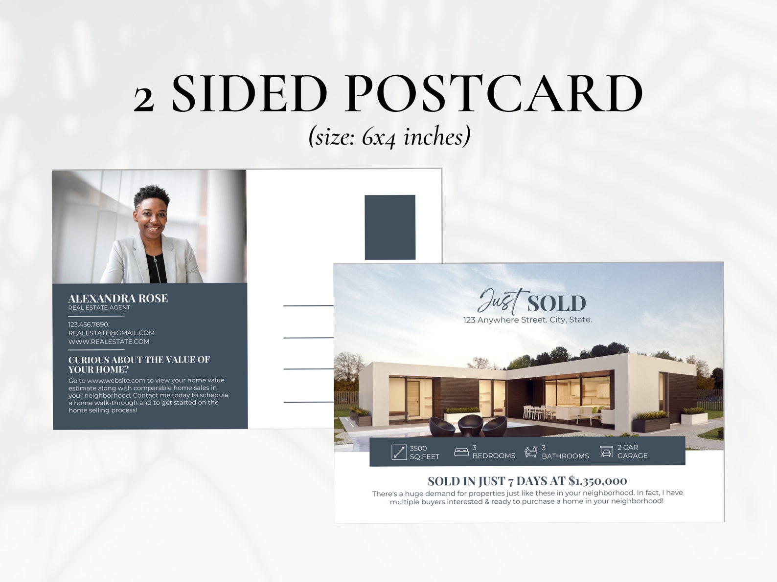 Just Sold Postcard, Thinking of Selling Postcard, Real Estate Marketing ...