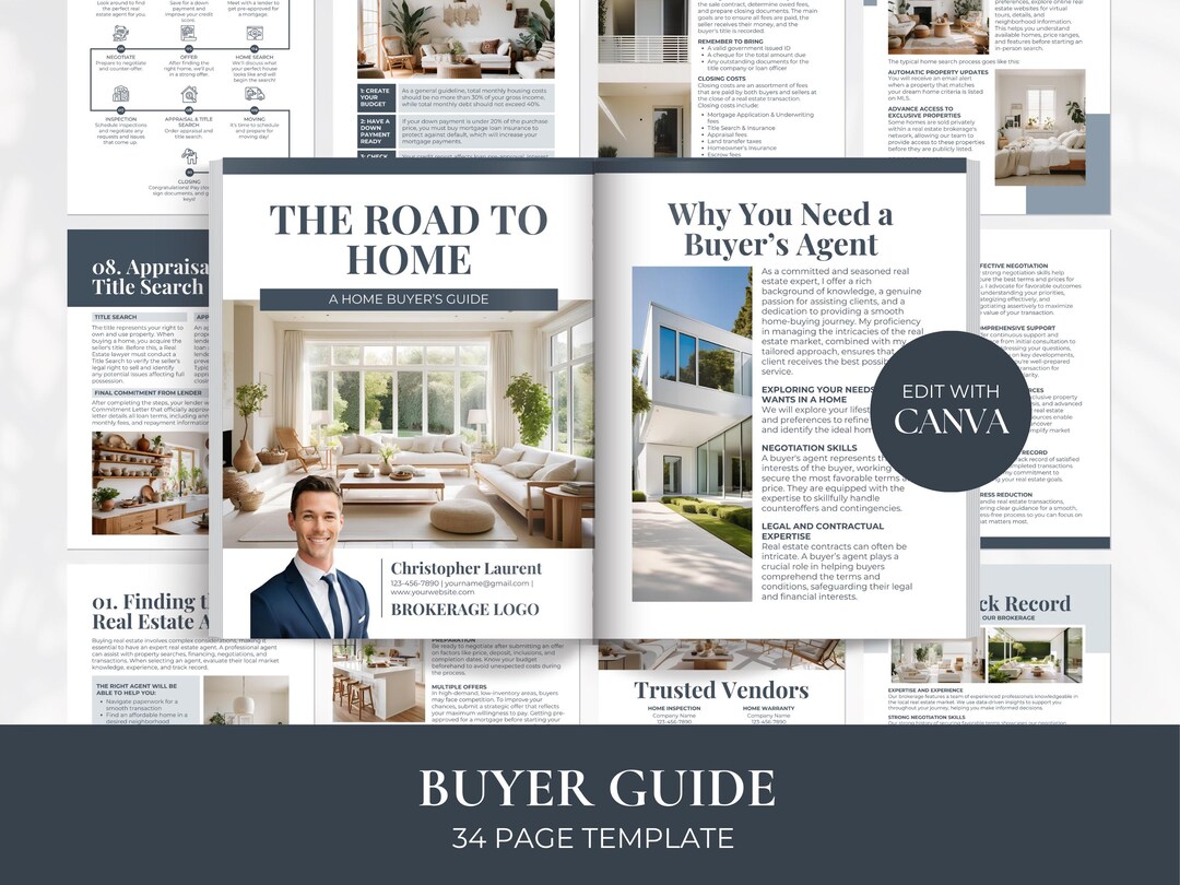 Real Estate Buyer Guide Template, Home Buyers Guide, NAR Settlement ...