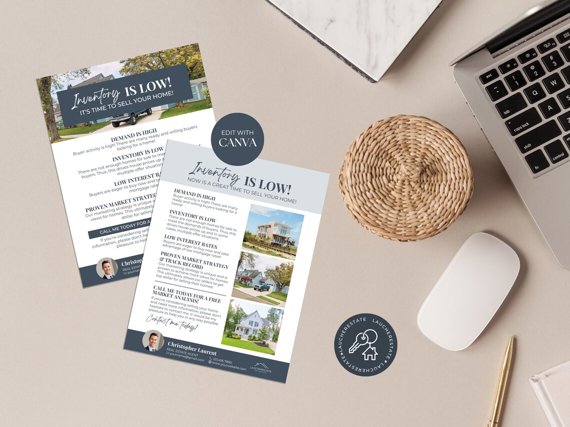 Real Estate Low Inventory Flyer, Real Estate Flyer Template, Real ...