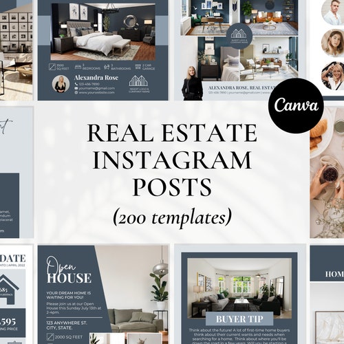 20 Realtor Quotes Instagram Posts Real Estate Social Media Etsy