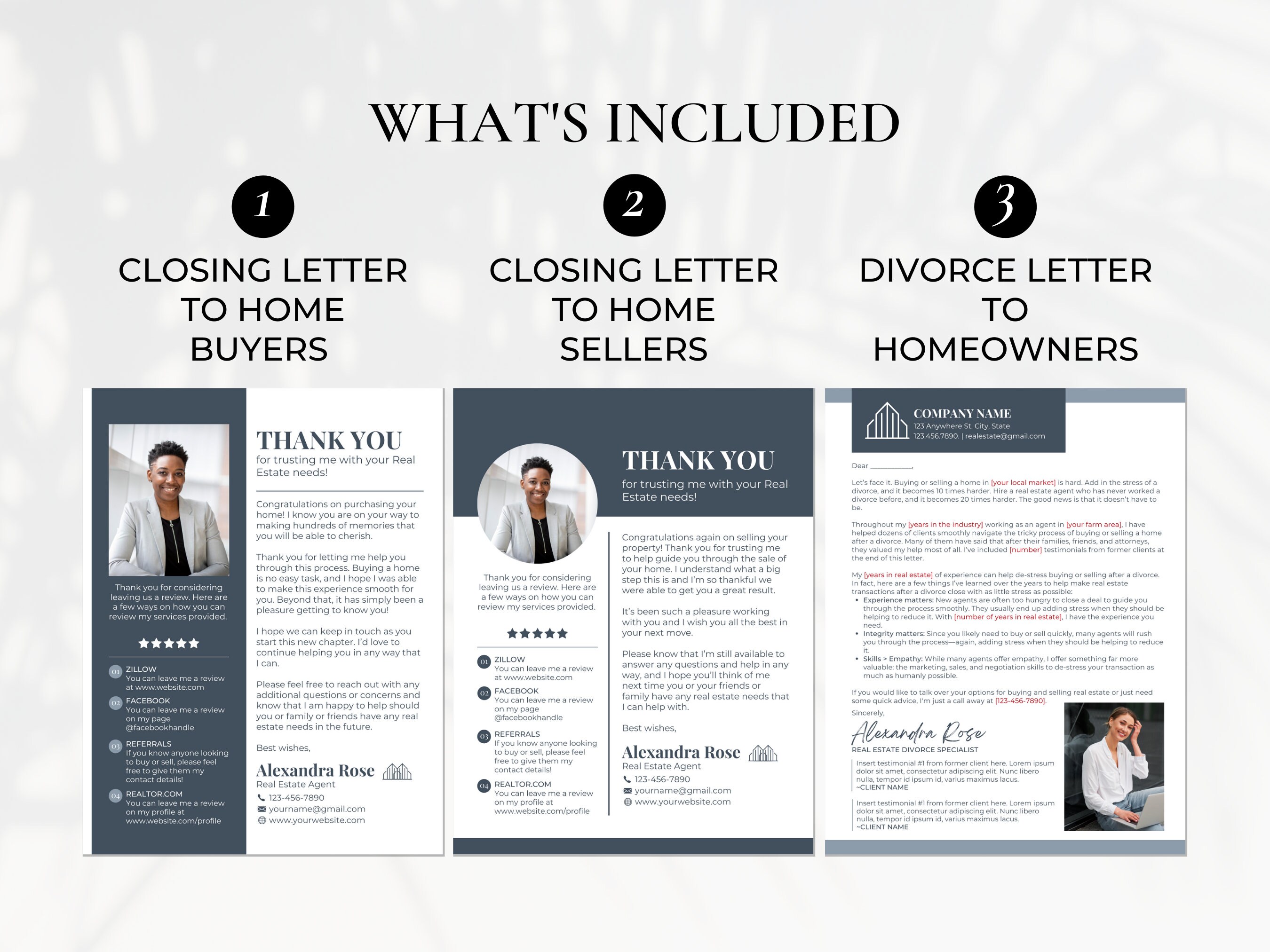Real Estate Letter Bundle Realtor Farming Letter Realtor - Etsy