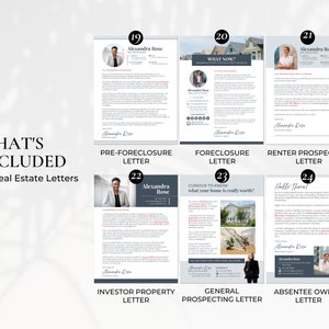 Real Estate Letter Bundle, Realtor Farming Letter, Realtor Prospecting ...