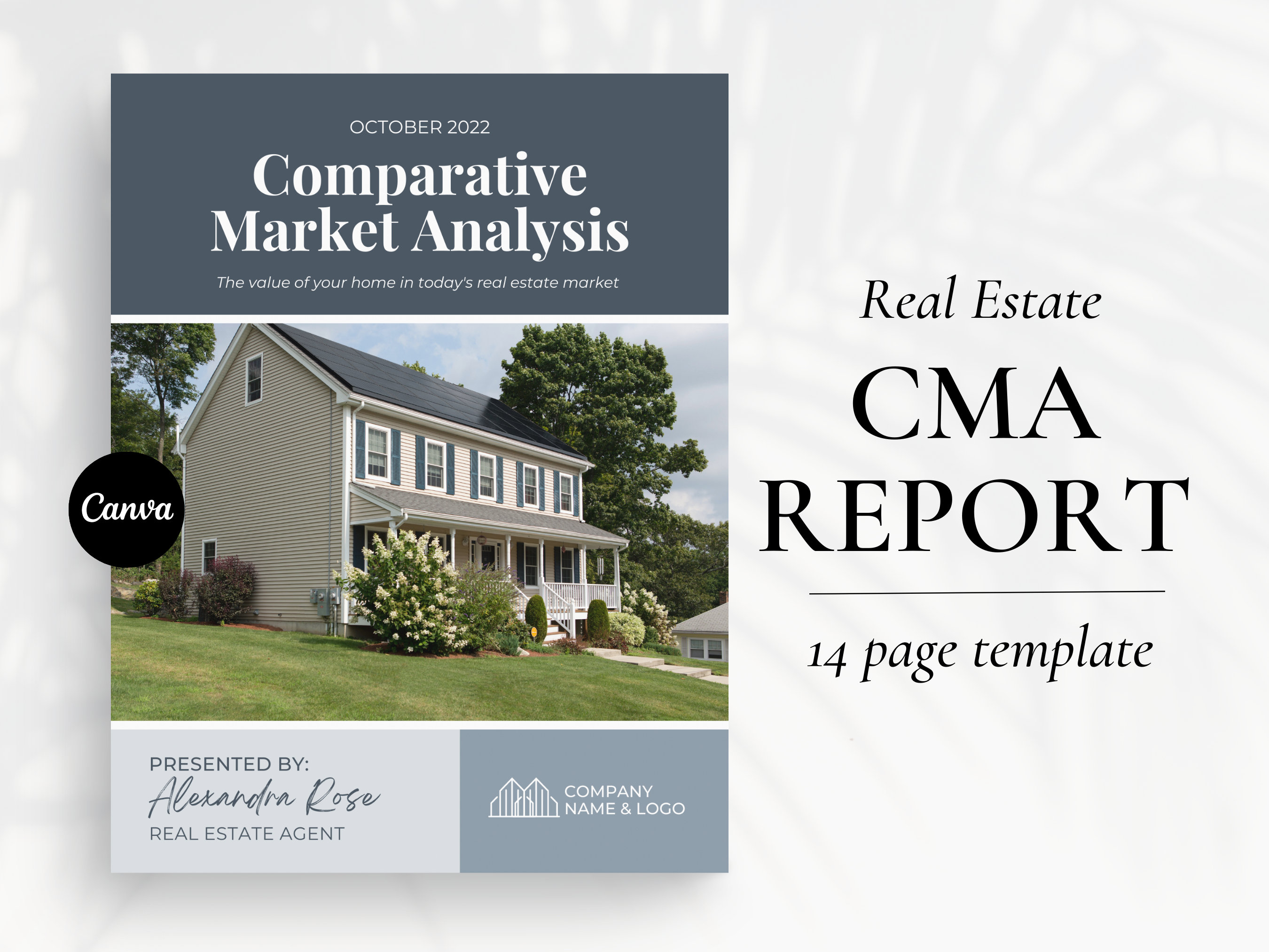 Real Estate CMA Template, Comparative Market Analysis, Realtor CMA ...