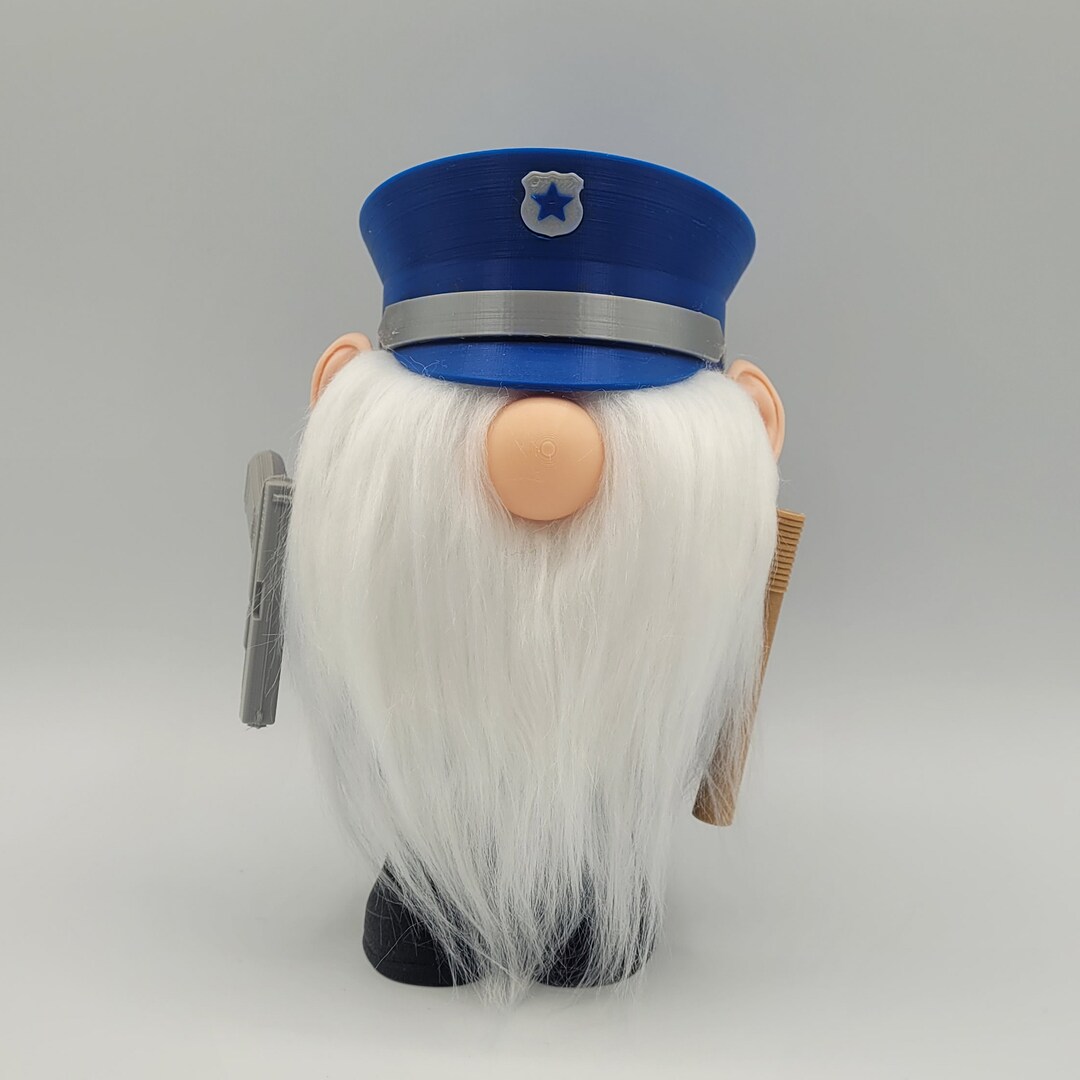 Policeman Gnome - Etsy