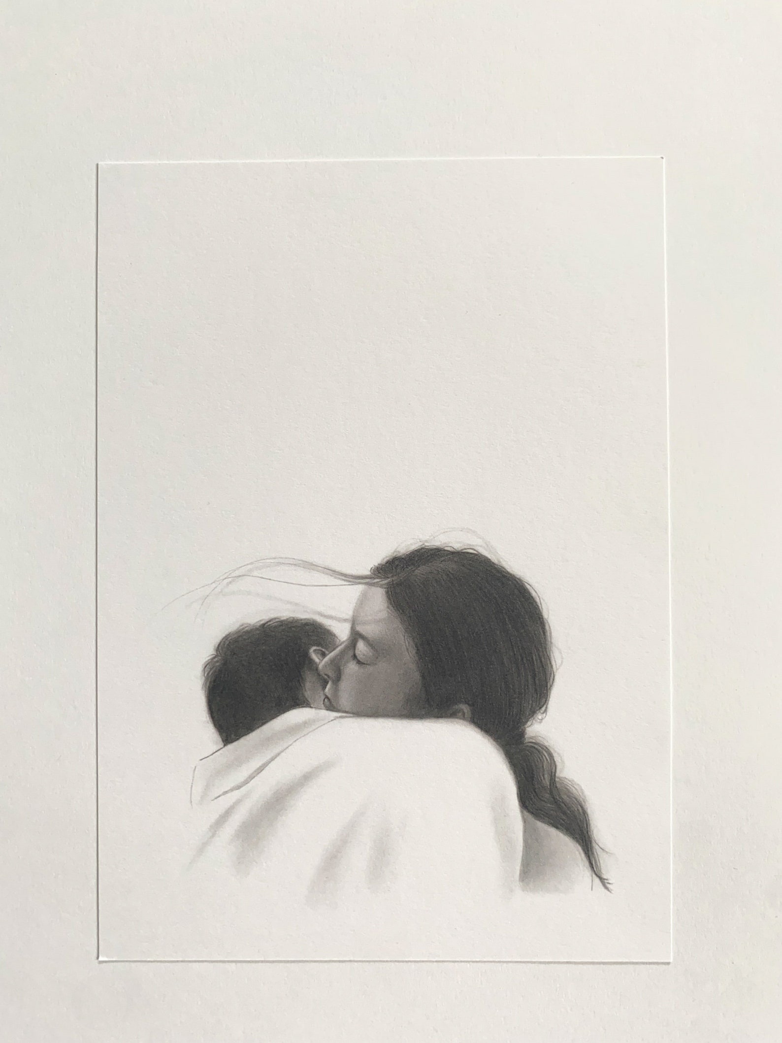 Art Print From Original Pencil Drawing: the Long - Etsy