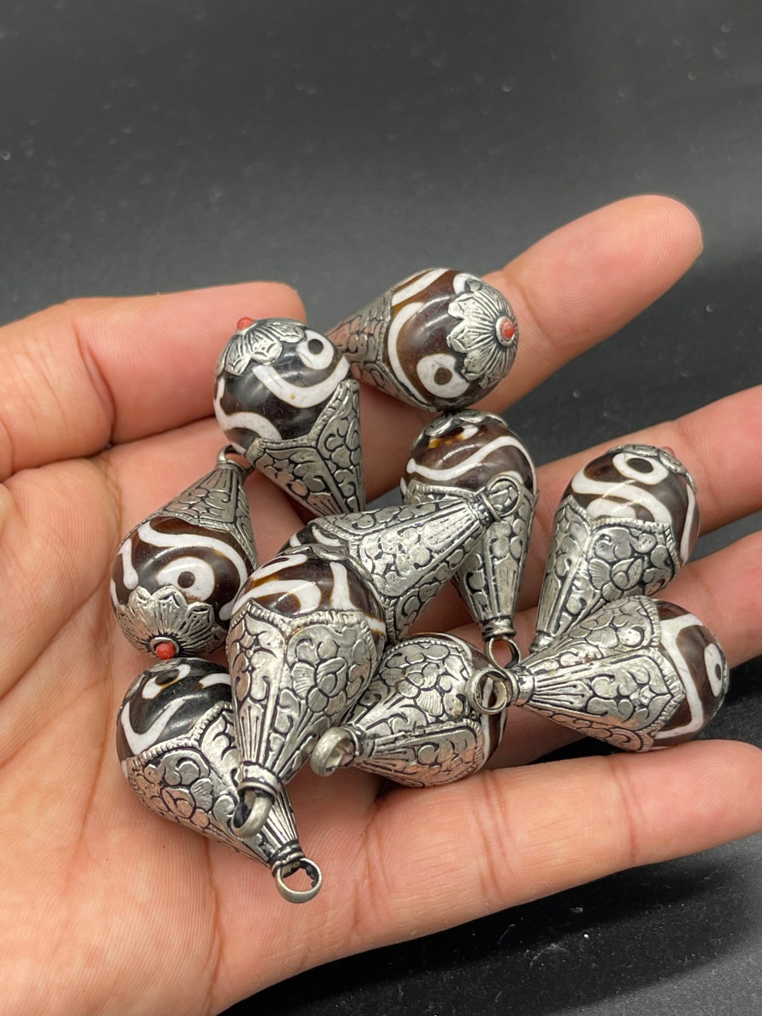 10 Beautiful Pendants With Silver Plated Lining - Etsy