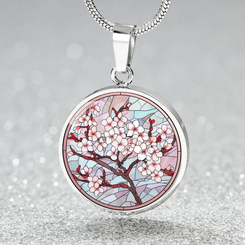 Cherry Tree Necklace - Etsy