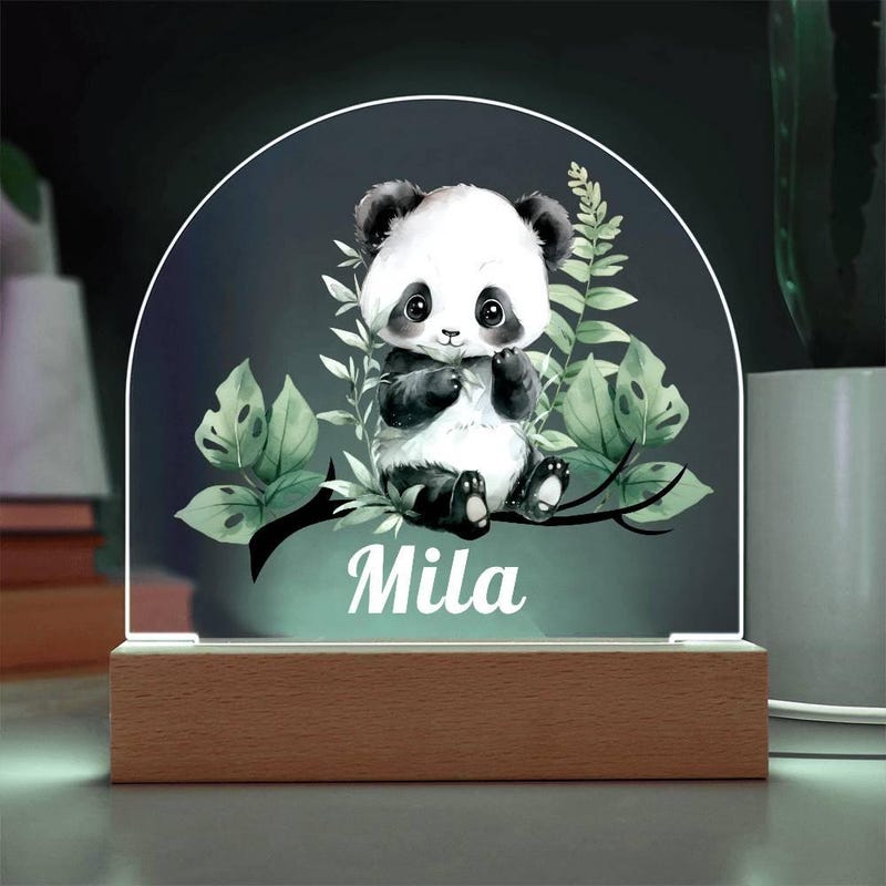 Panda Lamp - Etsy