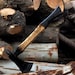 Custom Hand Forged Lion Axe, Viking Handmade Axes, Throwing Axes, D2 ...