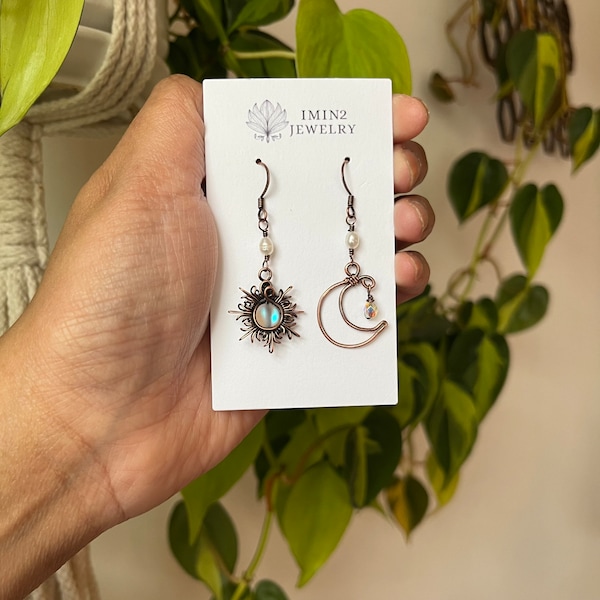 Sun Wire Earrings - Etsy