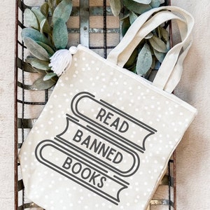 Read Banned Books Svg/png/jpg/pdf Bookish DIY Printable for Book Lover ...