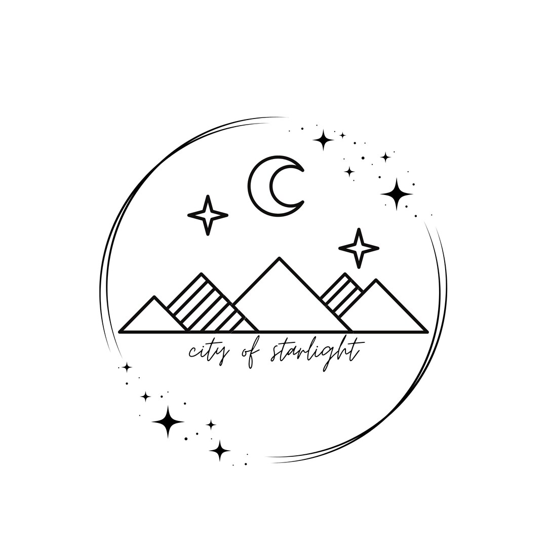 City of Starlight Svg/png/jpg/pdf Bookish DIY Printable for Book Lover ...