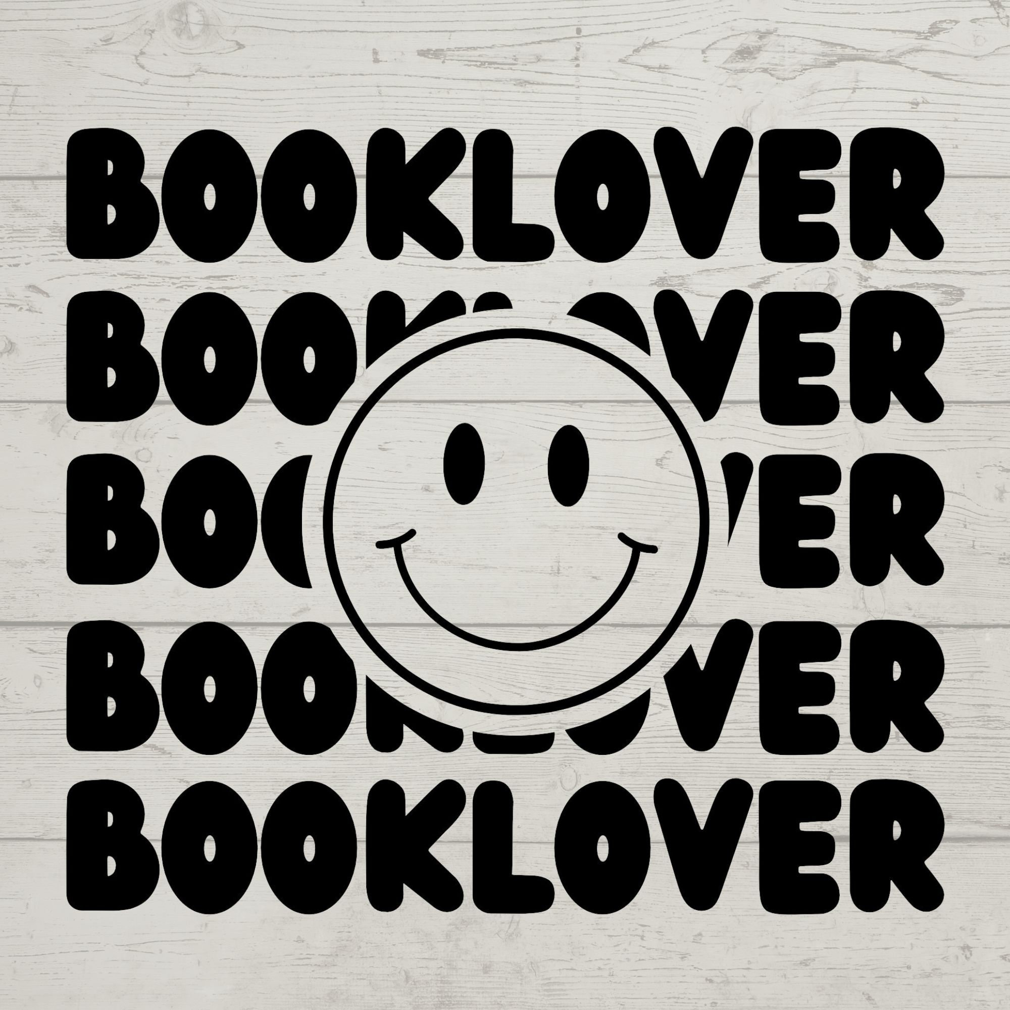 Book Lover Smiley Face Svg/png/pdf/jpg - Etsy