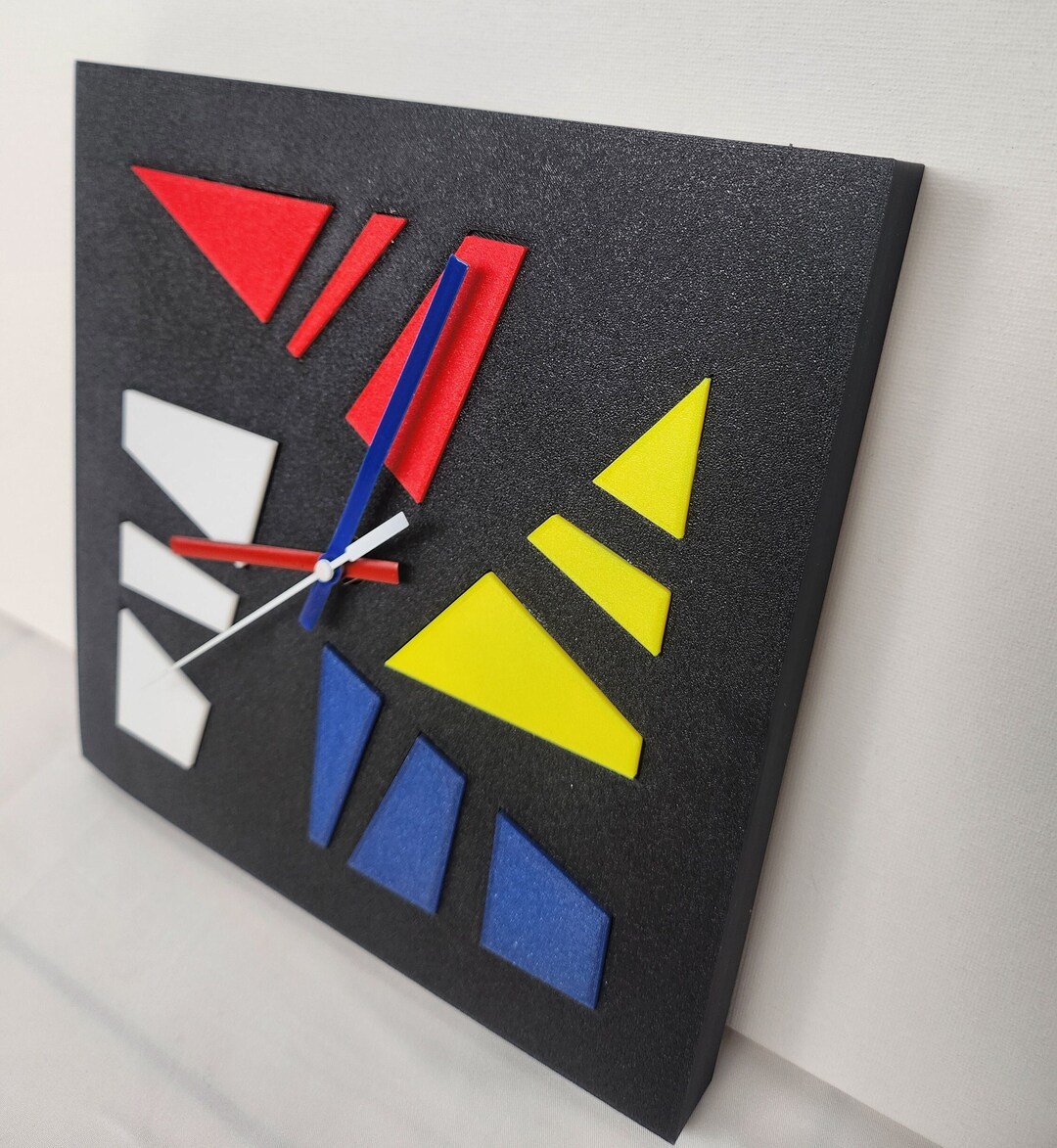 Design Wall Clock Inspired by Piet Mondrian 3D Printed - Etsy