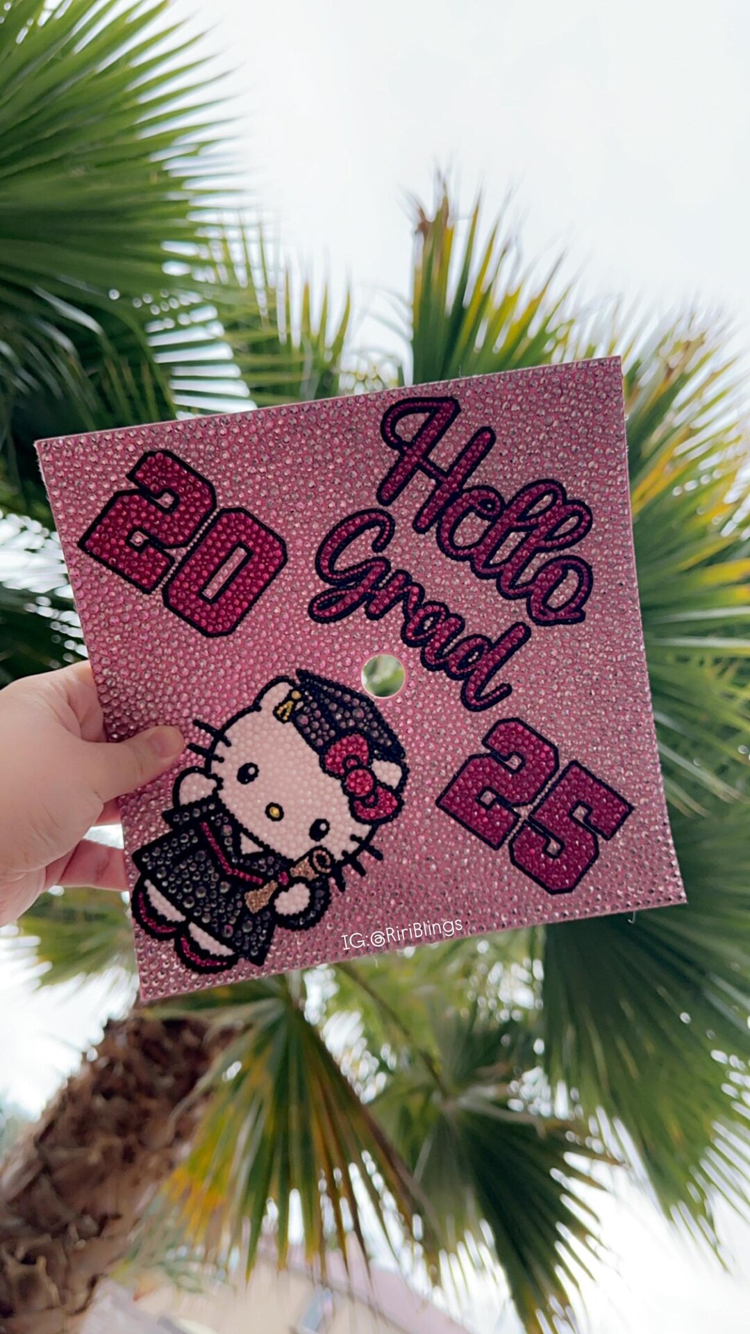 Bling Grad Cap • Blinged Grad Cap Topper • Graduation Topper - Etsy