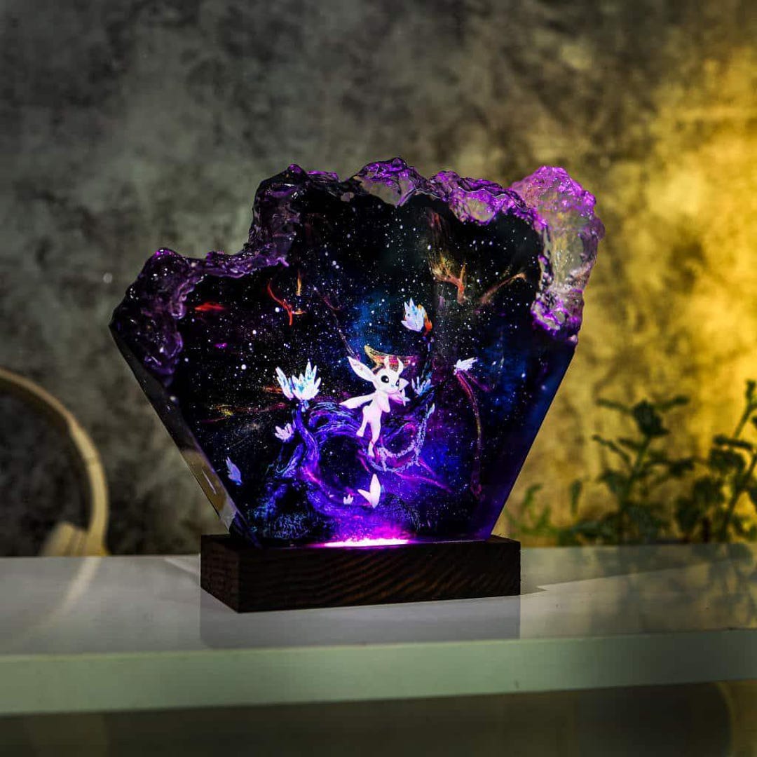 Ori and the Blind Forest Night Light, Ori Lamp Resin Art, Gaming Room ...