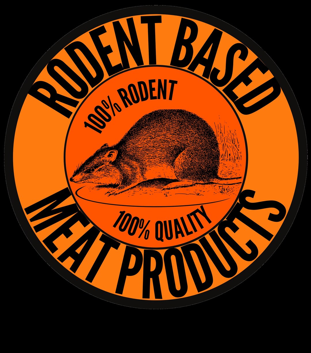 Rodent Based Meat Products Logo - Etsy