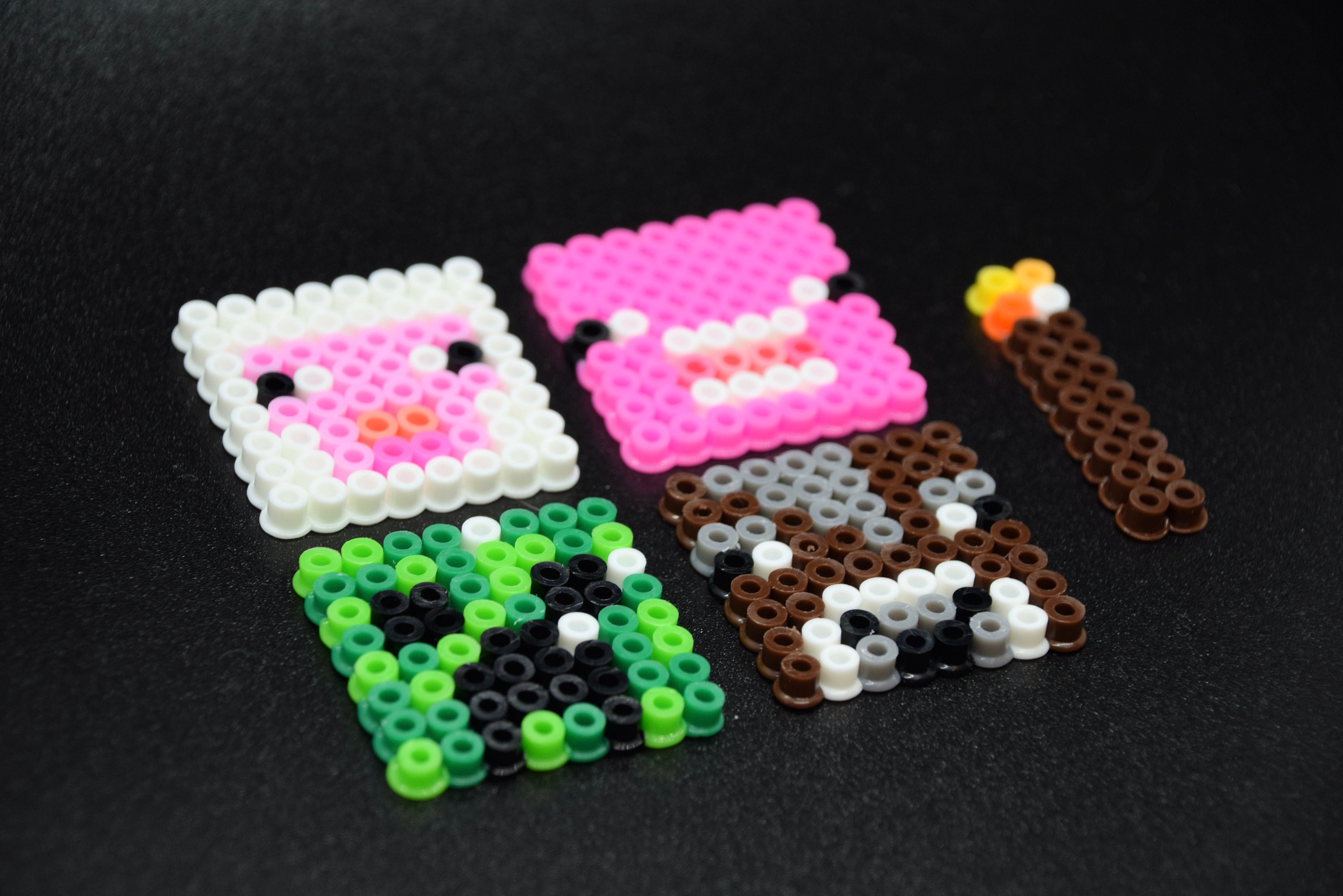 Minecraft Sheep Pig Creeper Horse Torch Perler Bead Set Nerd Nerdy ...
